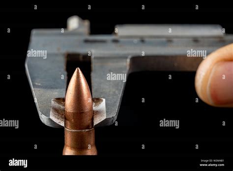 Ammunition Of A High Speed Rifle Measurement Using A Rifle Bullet