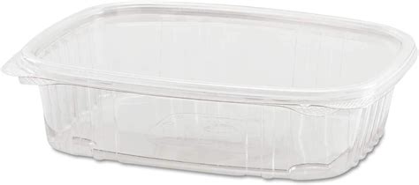 Genpak Corp Ad24 Clear Hinged Deli Container 24oz 7 14