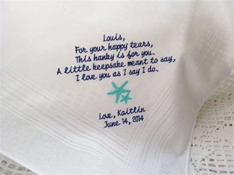 T To Dad Grandpa Uncle From Bride Custom Made Your Wording 35 Words Or Less Embroider