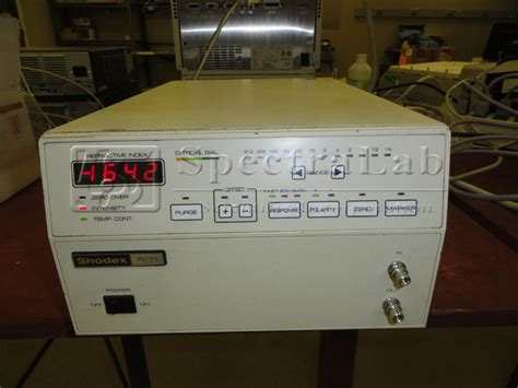 Shodex Ri 71 Refractive Index Detector Spectralab Scientific Inc