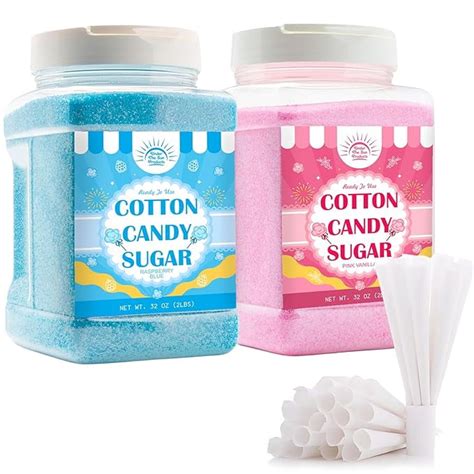 Under The Sun Cotton Candy Floss Sugar 2ct Pink Vanilla And Blue