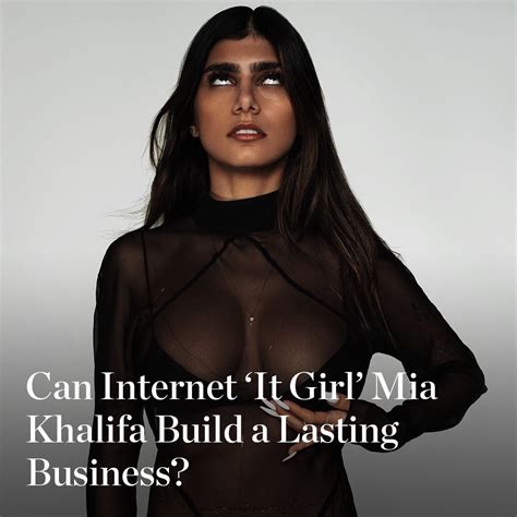 The Online Sensation Miakhalifa Is Furthering Her Footprint In Fashion