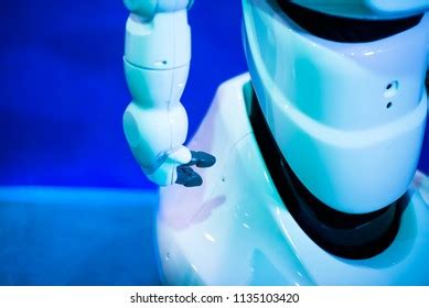 Augmented Reality Industry Concept Robotic Automation Stock Photo
