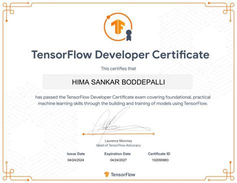 Hima Sankar On Linkedin Tensorflow Machinelearning Deeplearning
