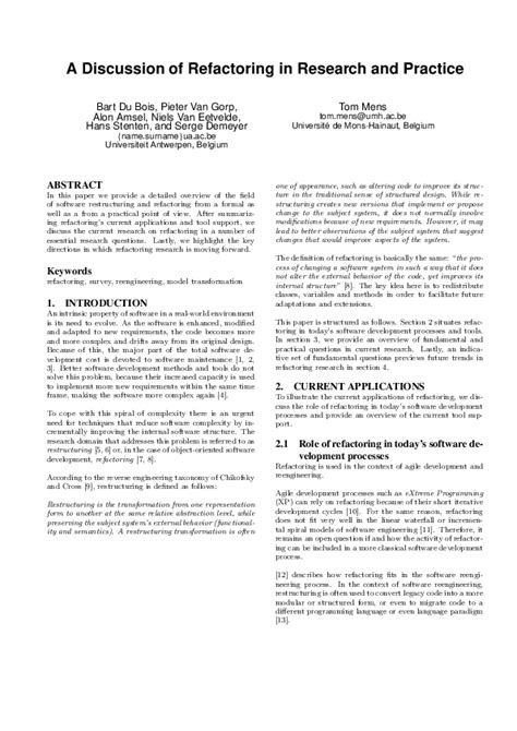 Refactoring Second Edition Pdf