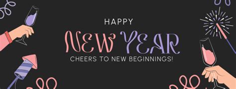 New Year Celebration Facebook Cover Brandcrowd Facebook Cover Maker