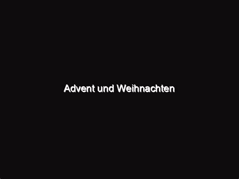 Advent Und Weihnachten TFP Deutschland
