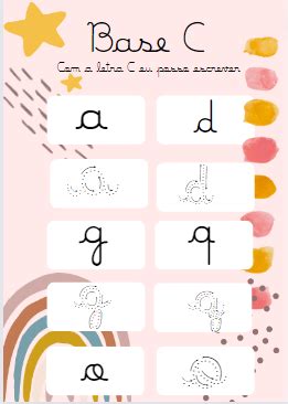 RECURSO PARA LETRA CURSIVA Guia De Profs Hotmart