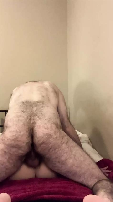 Watch My Big Hairy Sweaty Balls Swing And Bounce Around As I Jerk Off