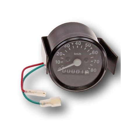 Compteur Ø mm type VDO km h fond noir directement disponible au prix de Motorkit