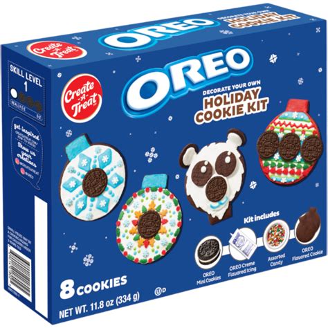 Oreo Decorate Your Own Holiday Cookie Kit 118oz 334g Poppin Candy