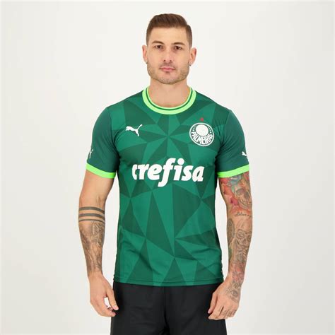 Camisa Puma Palmeiras I 2023 9 Endrick FutFanatics