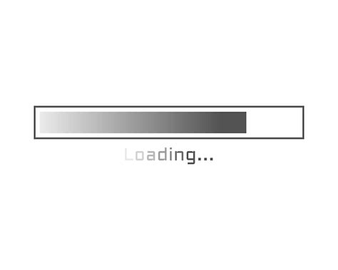 Premium Vector Collection Loading Bar Status Icon Vector Illustration