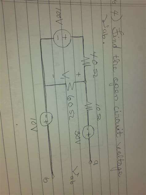 Solved Find the open circuit voltage vab. | Chegg.com