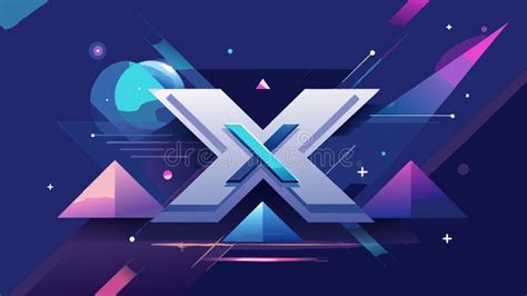 White Abstract Background With Glowing Triangles Geometric Lines