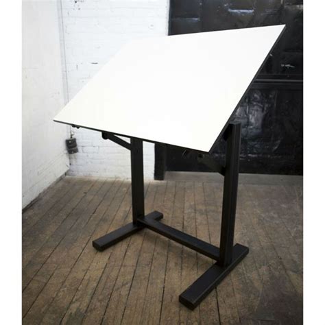 Alvin 31 X 42 Ensign Drafting Table Base Color White Or Black En42