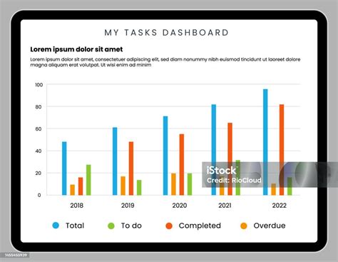 Dashboard Ui Design Template Vector Stock Illustration Download Image