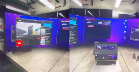 Blogger Showed Virtual Desktops Made With Meta Quest Pros Passthrough
