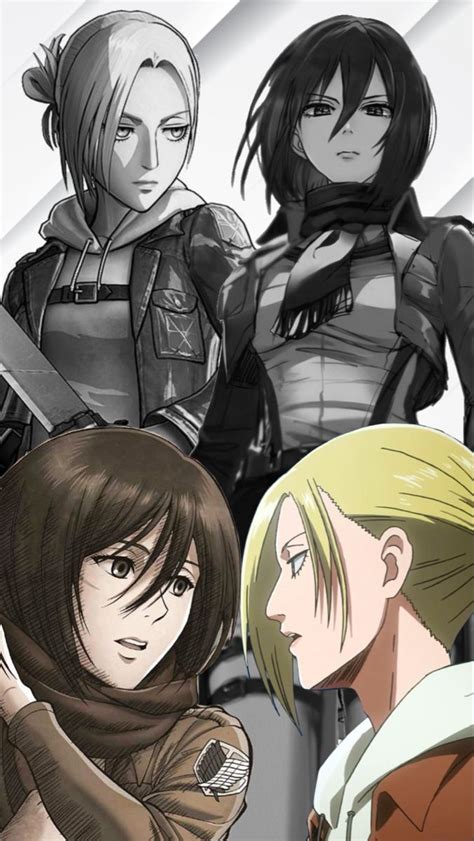 Annie Leonhart Attack On Titan Fanart Eremika Pretty And Cute