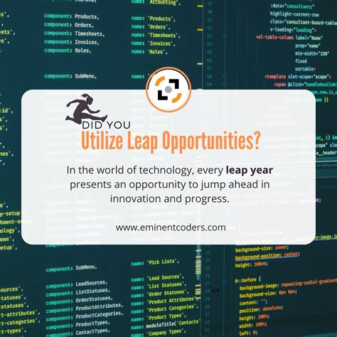 Eminent Coders On Linkedin Leap24 Extraday Calendars Extraspark