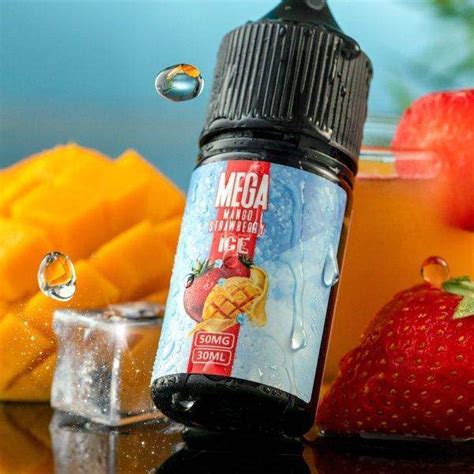 Mega Mango Strawberry Ice Saltnic In Gujranwala No Online Vape Shop In Pakistan Best