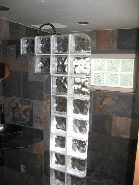 Glass Block Shower Wall Commercial Partition Wall Cleveland Columbus