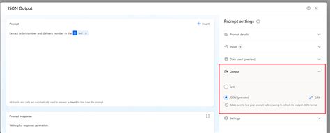 How To Use Json Output In A Prompt Power Platform Community