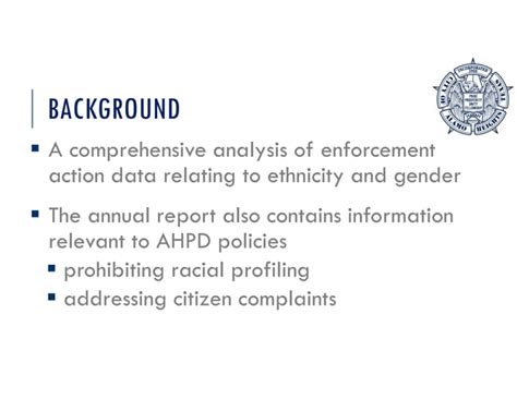Item 4 Ppt Racial Profiling Report Ppt