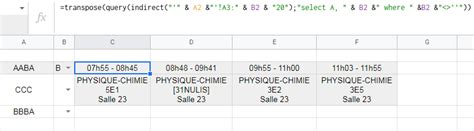 Sql Gather Rows Results From Query Into One Row With Google Sheet