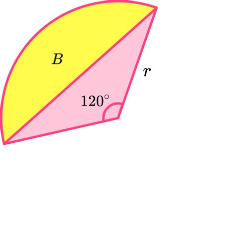 Area Of A Segment Gcse Maths Steps Examples And Worksheet