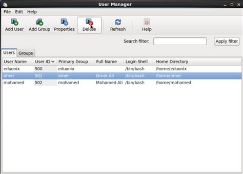 Learn How To Manage Users And Groups In Red Hat Linux Part 3