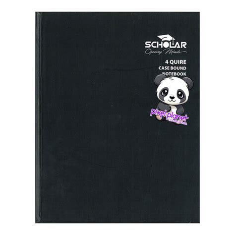 4 Quire Casebound Notebook 8 X 10 Pixel Planet