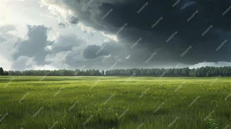 Premium Ai Image National Grassland Environment Background