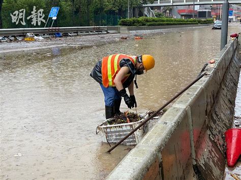 渠務署指水浸黑點只餘4個 民建聯所指黑點與容易淤塞地點類似 18 43 20240725 港聞 即時新聞 明報新聞網