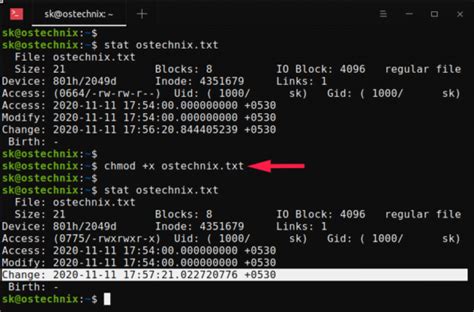 Linux File Timestamps Explained With Examples Ostechnix