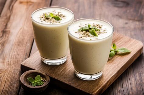 Lassi Is A Popular Traditional Dahi Yogurtbased Cold Drink In India