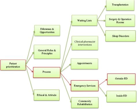 Taxonomy Of The Literature On Patient Prioritisation Download Scientific Diagram