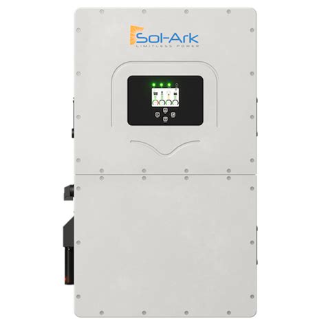 60kw Sol Ark 3 Phase Hybrid On Off Grid Solar Inverter Battery Charger