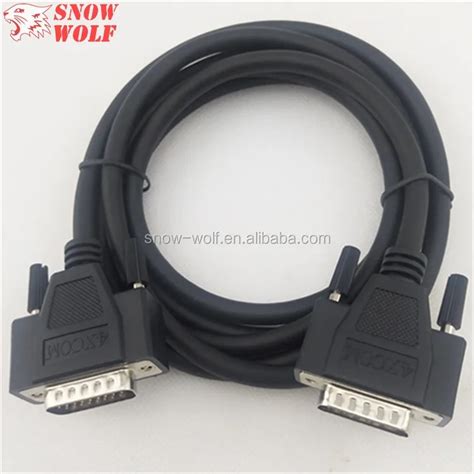 High Density Pin D Sub Connector HD DB Male To Male Serial Cable View Db Male Cable
