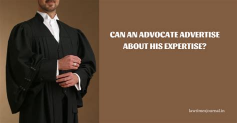 Can An Advocate Advertise About His Expertise Legal 60