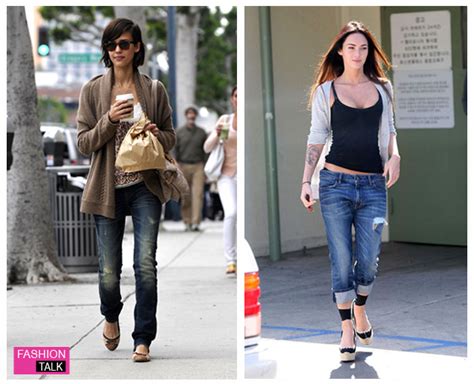 Fasion Talk Jessica Alba Vs Megan Fox In Jeans Who Looks Great