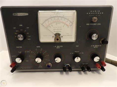 Heathkit Audio Analyzer Model Im 22 Vtvm Lf Hf Generator 3890841049