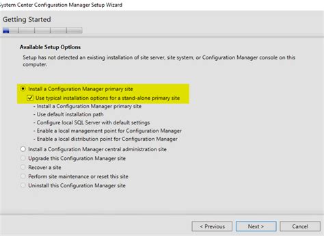 Building A Configmgr Lab From Scratch Step 8 Configmgr Install