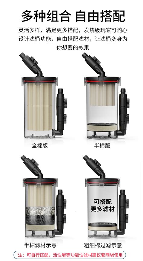 尼特利过滤桶2号前置桶鱼缸外置无动力过滤桶鱼缸过滤器菊花桶 阿里巴巴