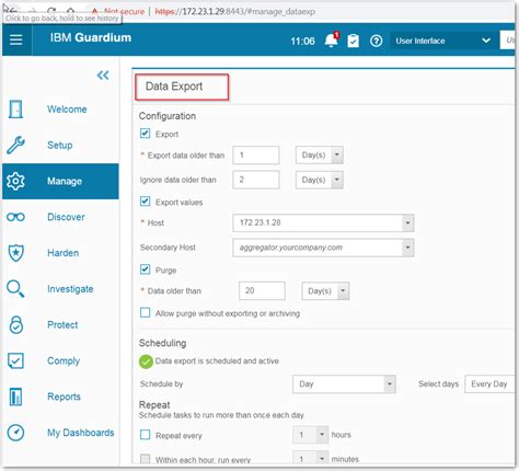 Ibm Guardium Configuration License Ntp Smtp Archive Backuprestore