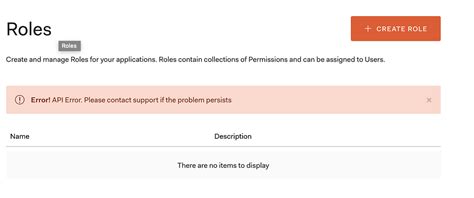 Error Api Error Please Contact Support If The Problem Persists Auth0 Community