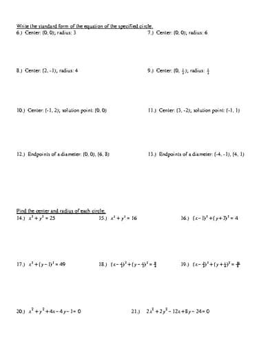 Conics Pre Calculus Unit 8 Pdf By Darwin Zimmerman Tpt