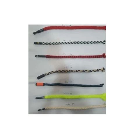 Tipped Draw Cords Plastic Tippings With Round Cord Manufacturer From Thane
