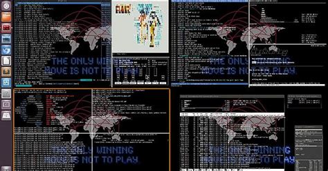 Ubuntu Unity Terminator Heavy With Conky Pretty Stock Custom