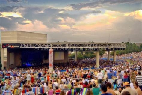 PNC Music Pavilion Charlotte NC Seating Chart View